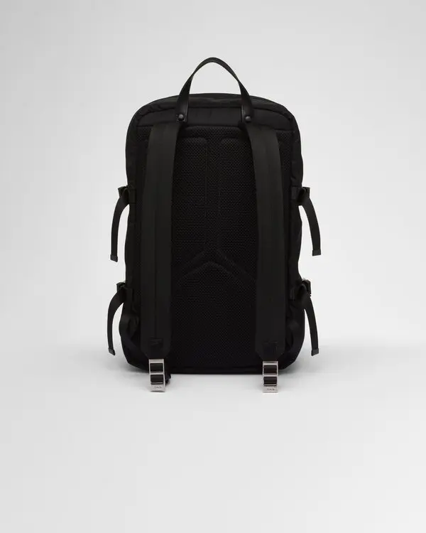 Prada Re-nylon And Saffiano Leather Backpack