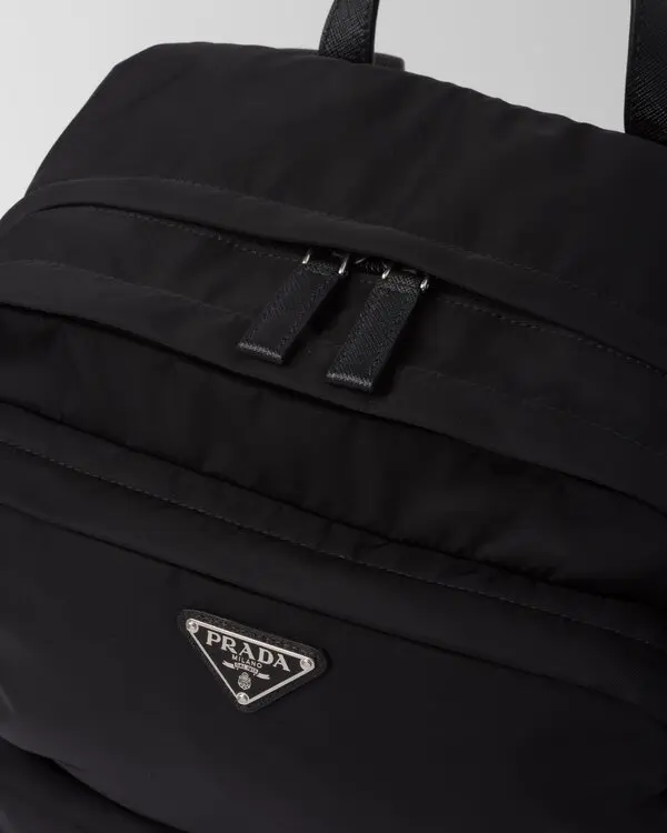 Prada Re-nylon And Saffiano Leather Backpack