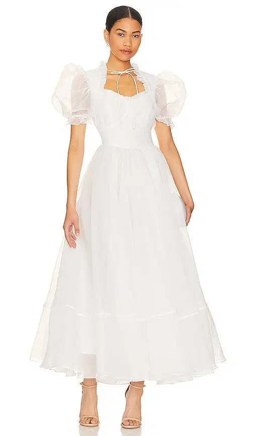 white dress for first communion Hand Smocked Heirloom Girls Communion Baptism Dress