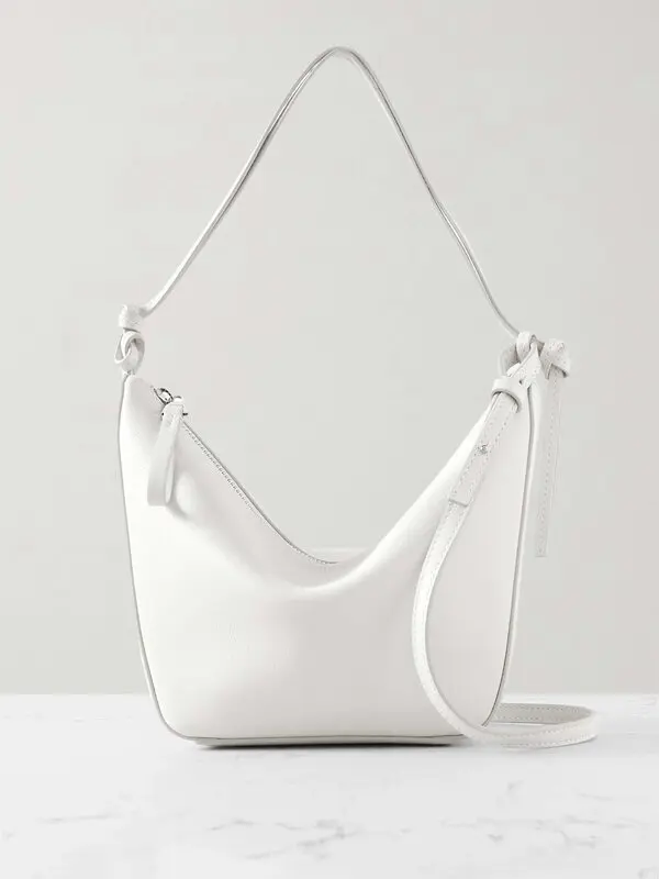 Loewe Hammock Mini Leather Bag - White