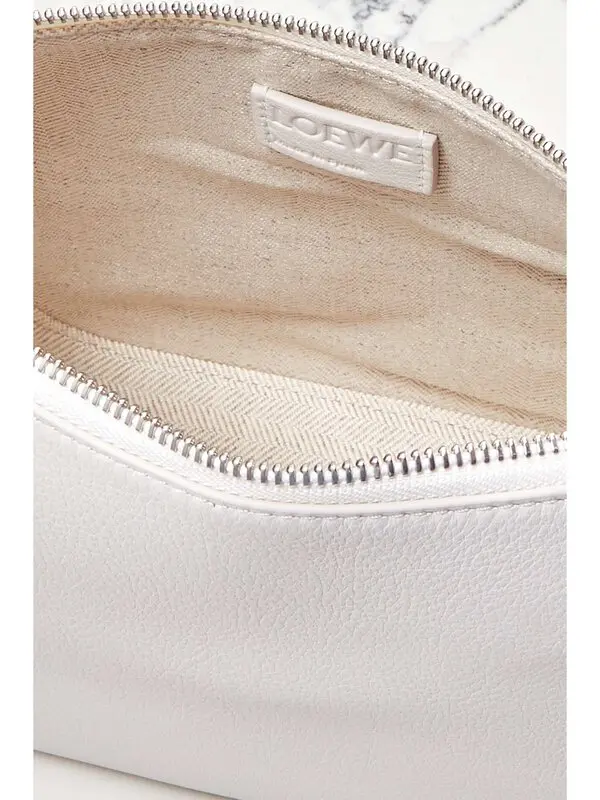 Loewe Hammock Mini Leather Bag - White