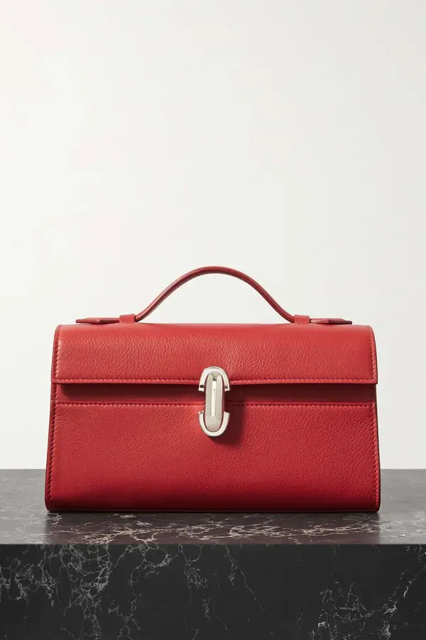 Savette Symmetry Pochette Leather Tote