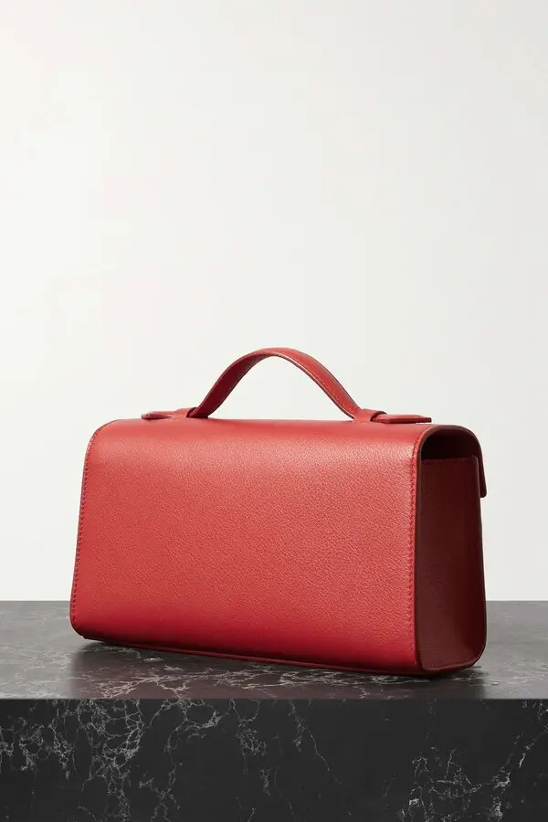 Savette Symmetry Pochette Leather Tote
