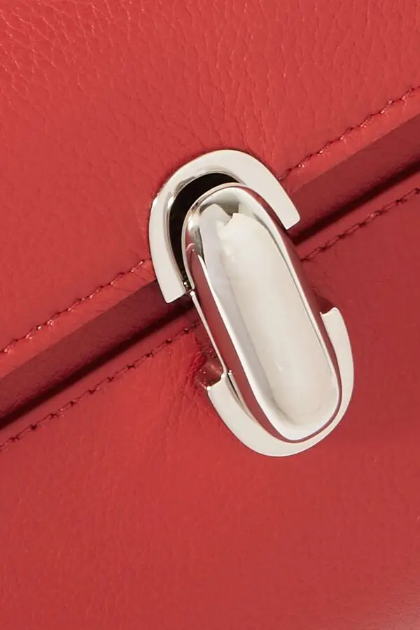 Savette Symmetry Pochette Leather Tote