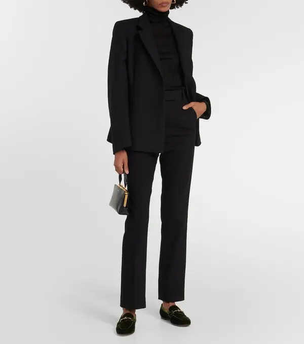 TOD'S Velvet Loafers