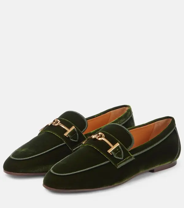 TOD'S Velvet Loafers
