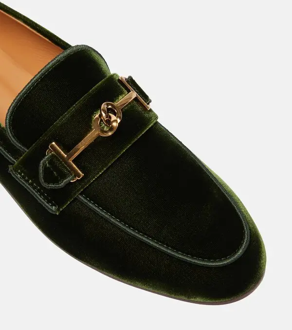 TOD'S Velvet Loafers