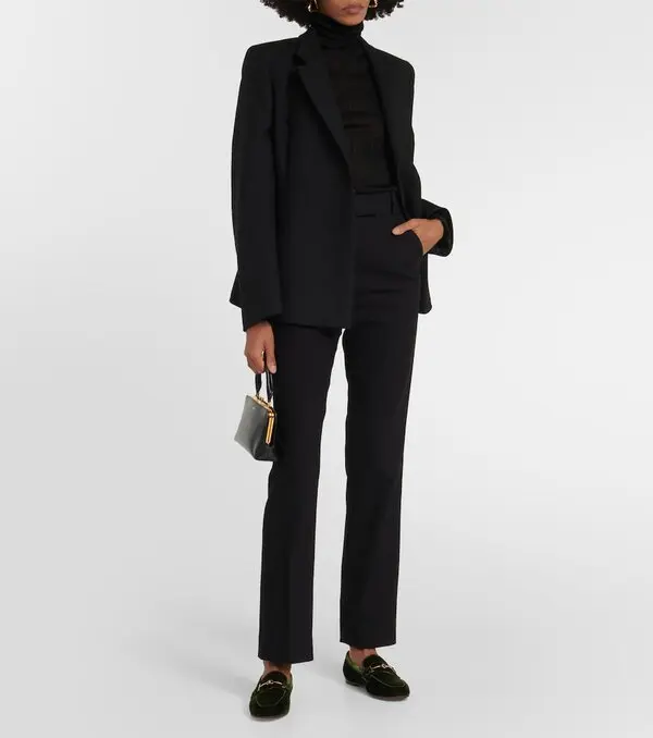 TOD'S Velvet Loafers