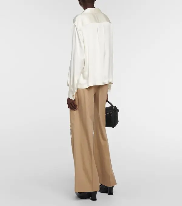 Loewe Anagram Silk Shirt
