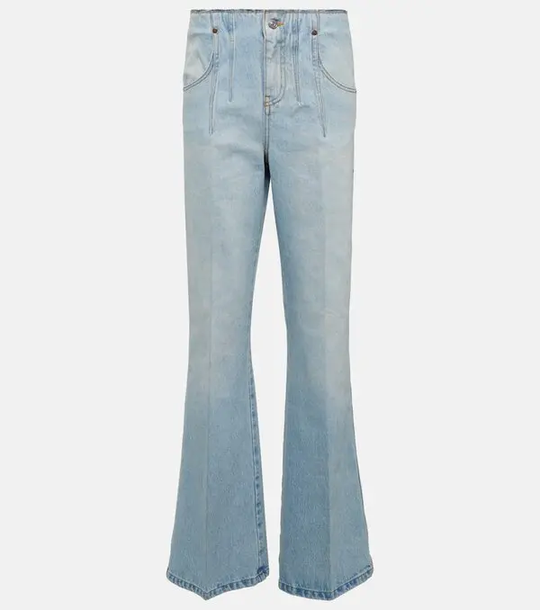 Victoria Beckham Bleached Denim Jeans