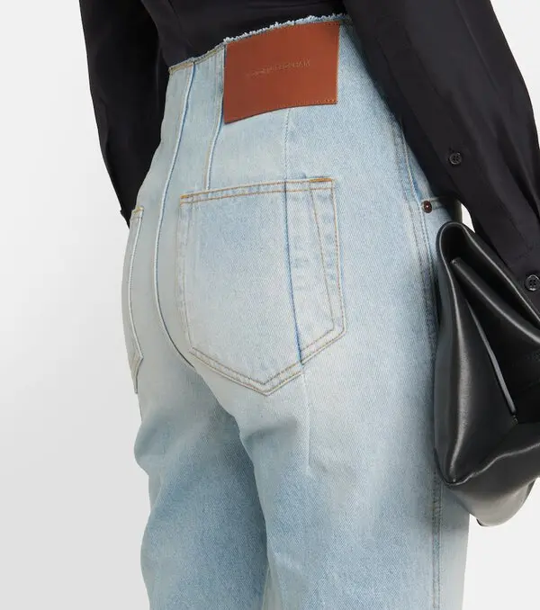 Victoria Beckham Bleached Denim Jeans