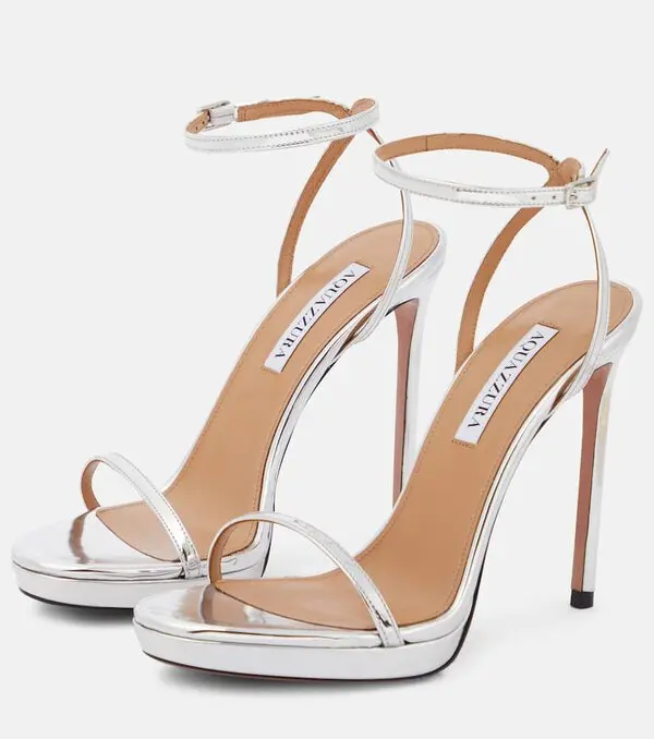 AQUAZZURA Olie 115 Platform Sandals