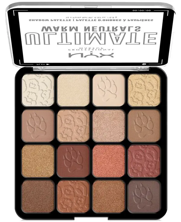 NYX PROFESSIONAL MAKEUP Ultimate Shadow Palette - Warm Neutrals