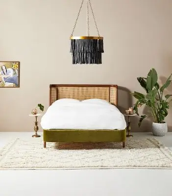 Anthropologie Heatherfield Bed