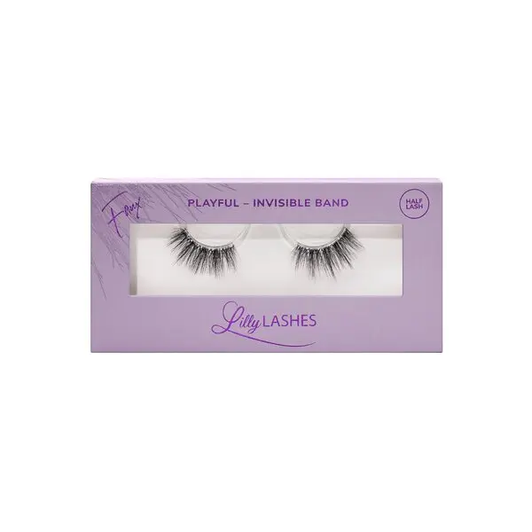 LILLY LASHES Sheer Band False Eyelashes - Playful