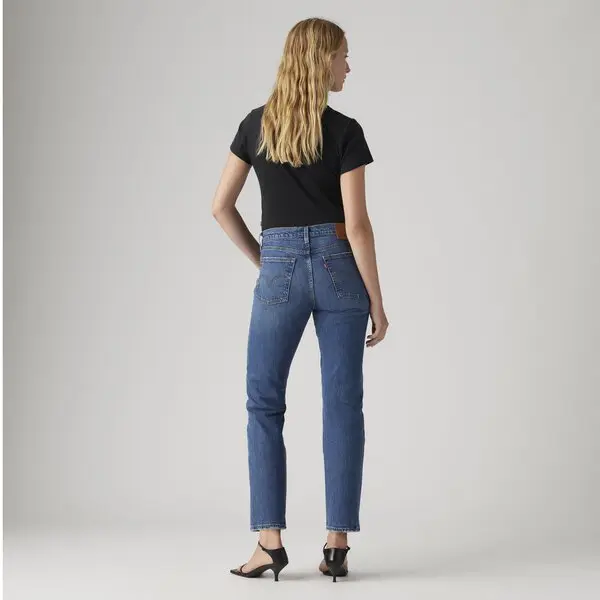 LEVI'S Wedgie Straight Ankle Jeans
