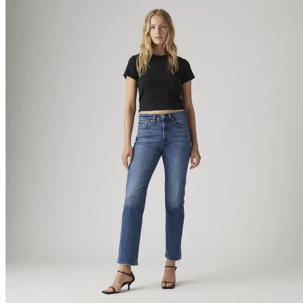 LEVI'S Wedgie Straight Ankle Jeans