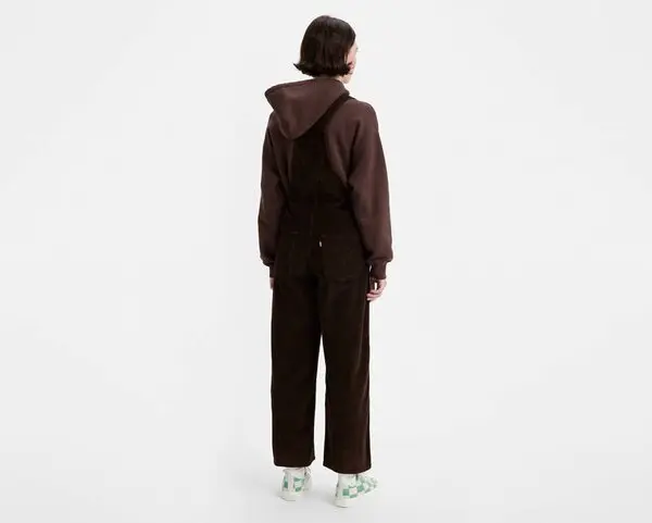 LEVI'S Baggy Highwater Corduroy Overalls