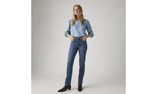 LEVI'S 724 High Rise Straight Jeans - Way Way Back