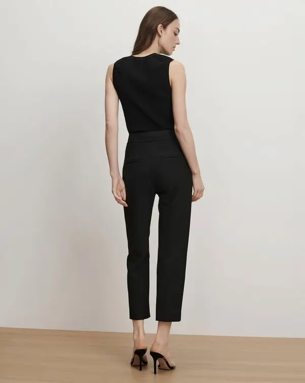 Veronica Beard Sid Knit Tank Top - Black