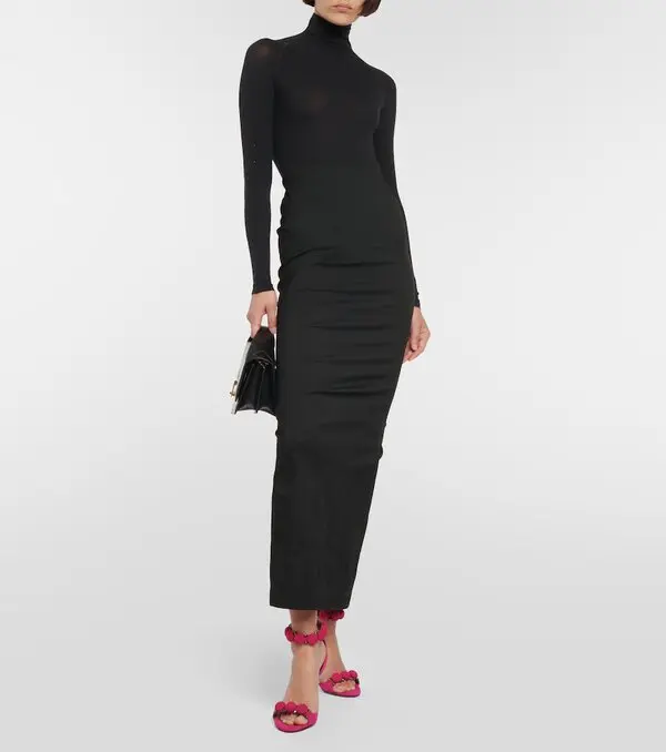 Alaïa La Bombe Suede Sandals
