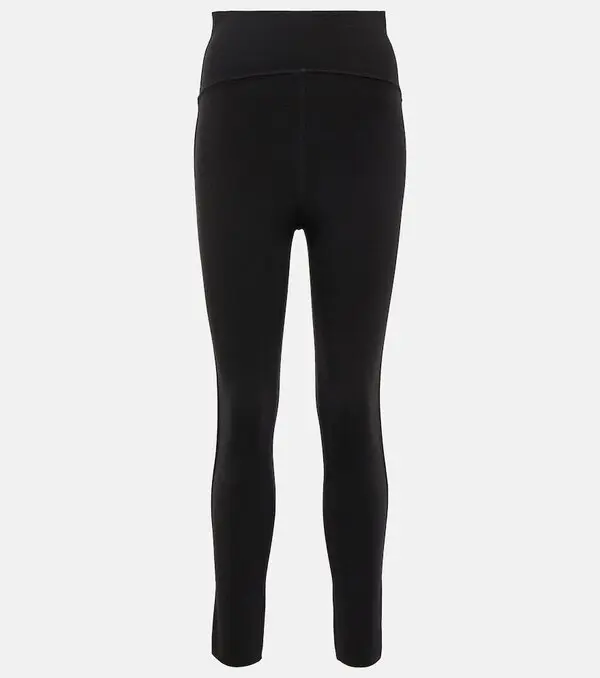 Alaïa High-rise Wool-blend Leggings