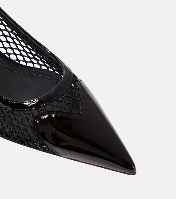 Alaïa Patent Leather Slingback Pumps