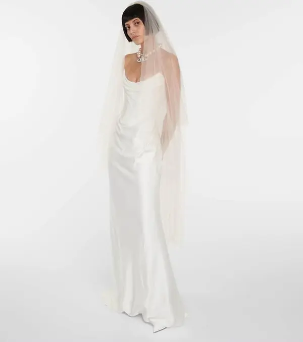 VIVIENNE WESTWOOD Bridal Ballerina Tulle Veil