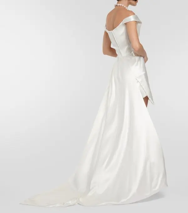 mint green bridal dresses Sage Green Spaghetti Straps A-line Long Bridesmaid Dress with Slit Sage Green / Custom Size