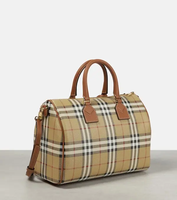 Burberry Check Medium Tote Bag - Multicoloured