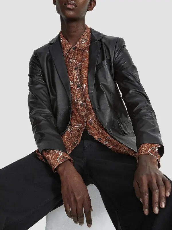 Rag & Bone Antonia Paisley Shirt - Brown Multi