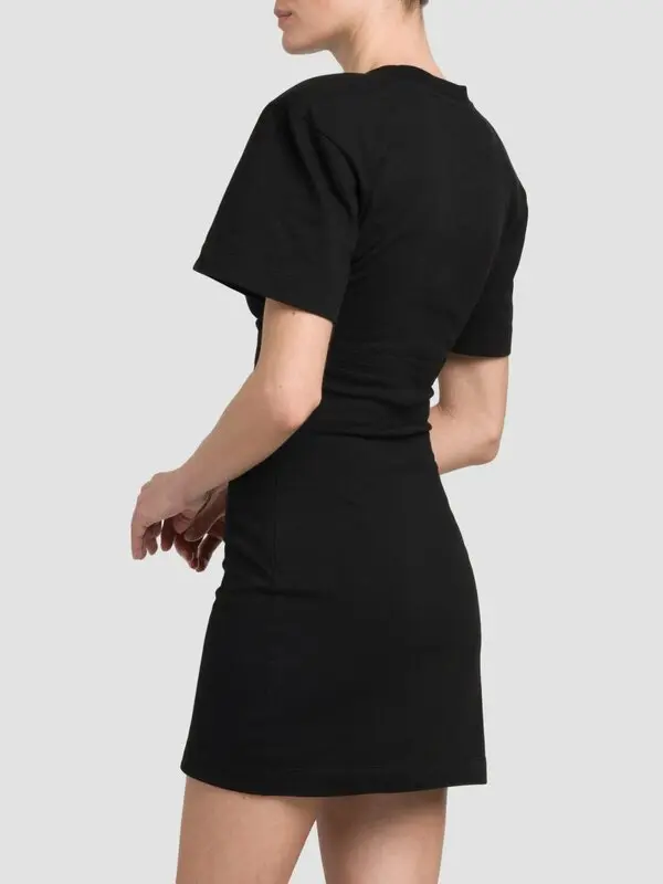 NENSI DOJAKA Cut-out Mini T-shirt Dress
