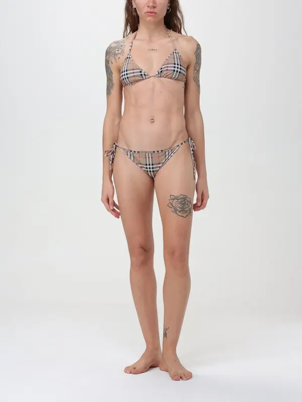 Burberry Two-piece Swimsuit - Beige