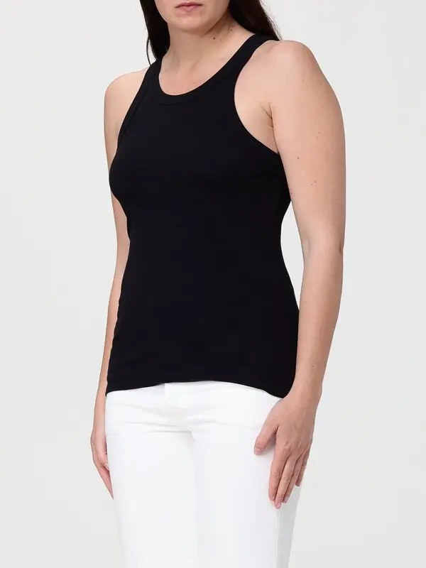 TOTEME Ribbed Tank Top - Black