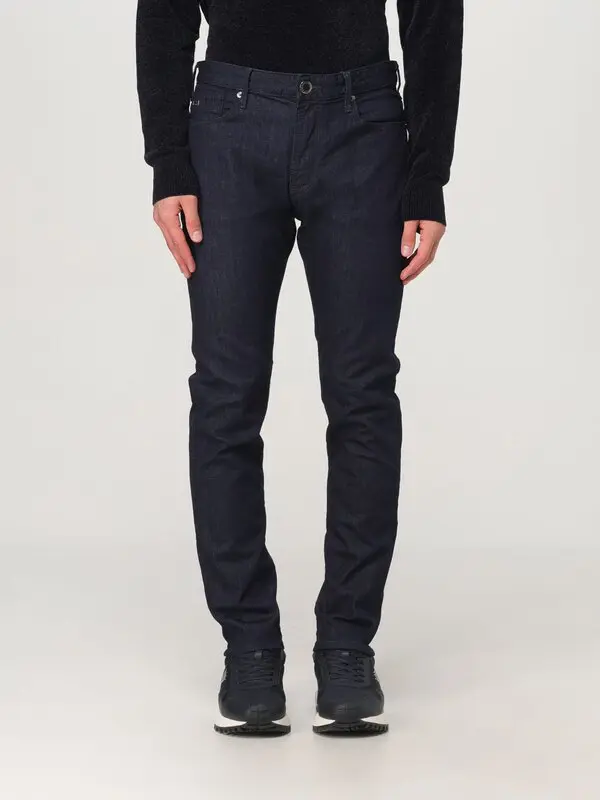 Emporio Armani Straight Leg Jeans - Blue