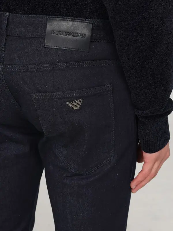 Emporio Armani Straight Leg Jeans - Blue