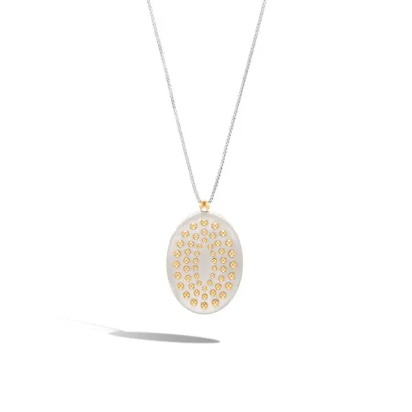 John Hardy Brushed Pendant Necklace - Multicolor