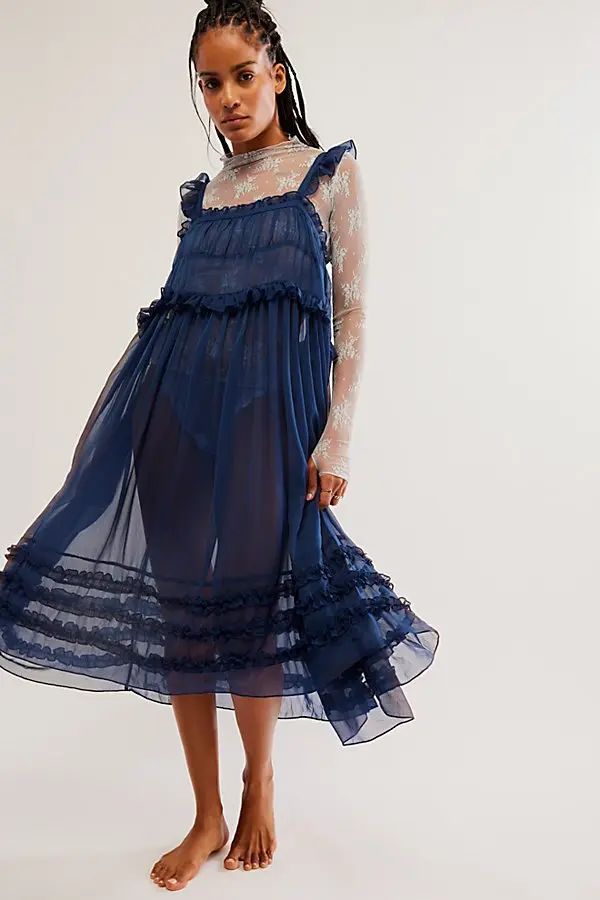 knee length dresses for ladies Ivory Moon Phase Midi // Free People *XS-XL* | Women's Clothing