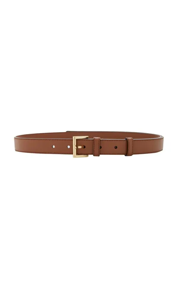 Prada Leather Belt - Brown