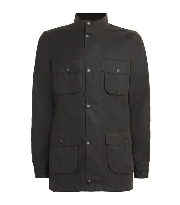 Barbour Hooded Waxed Jacket