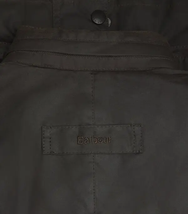 Barbour Hooded Waxed Jacket