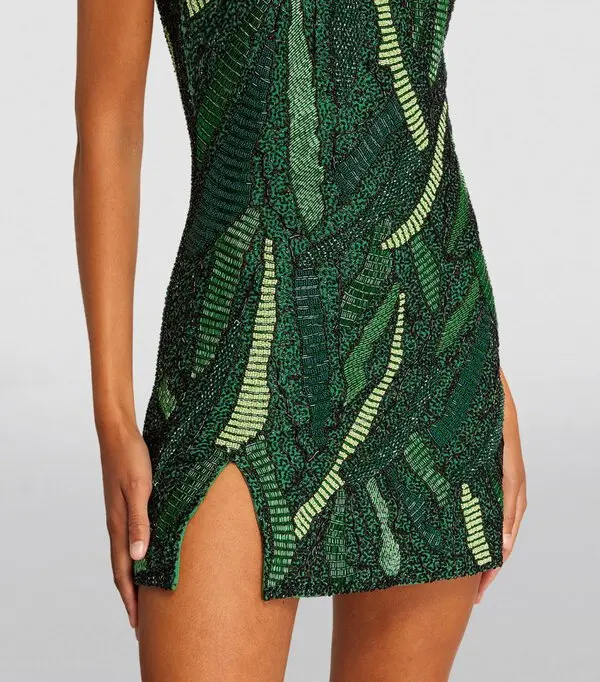 green emerald velvet dress Sail to Sable x Style Charade Charlotte Sequin Dress in Emerald Medium main image 0