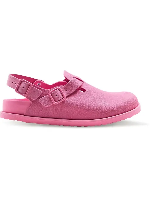 BIRKENSTOCK Tokio Suede Clogs