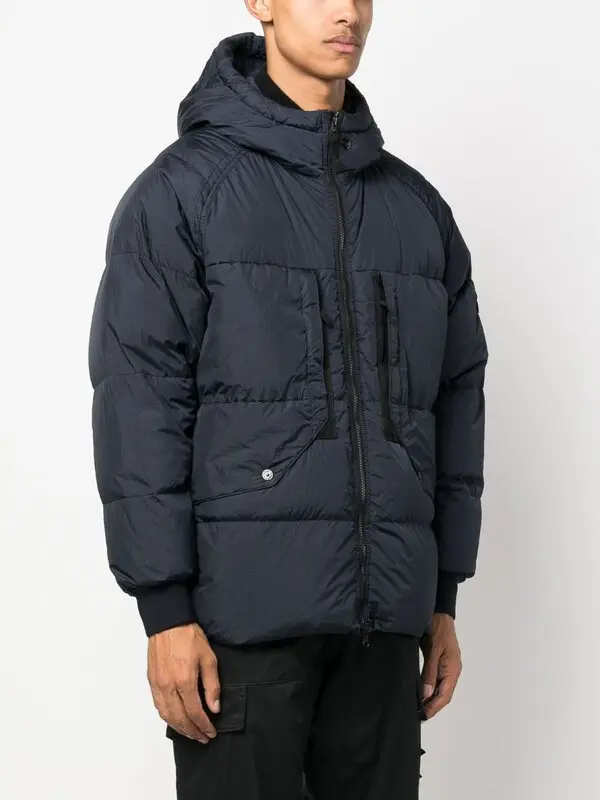 Stone Island Compass-patch Puffer Jacket