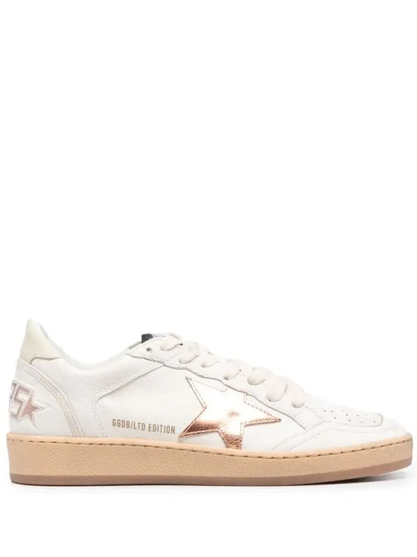 GOLDEN GOOSE Ball Star Leather Sneakers