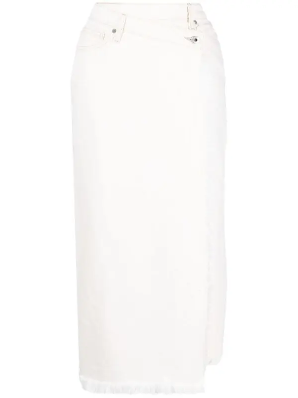 Simkhai Piper Low-rise Straight Skirt