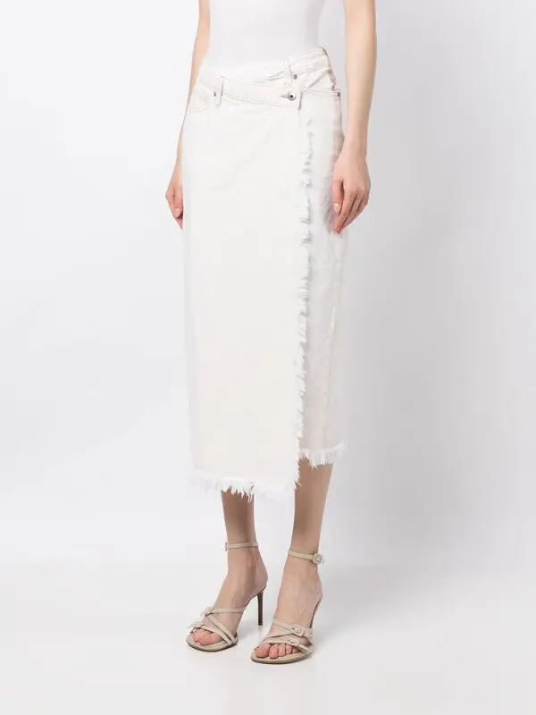 Simkhai Piper Low-rise Straight Skirt