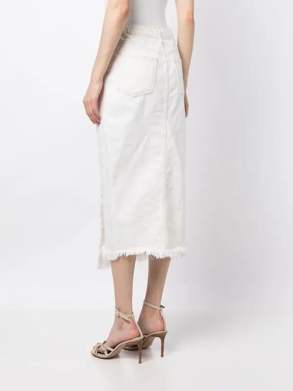 Simkhai Piper Low-rise Straight Skirt