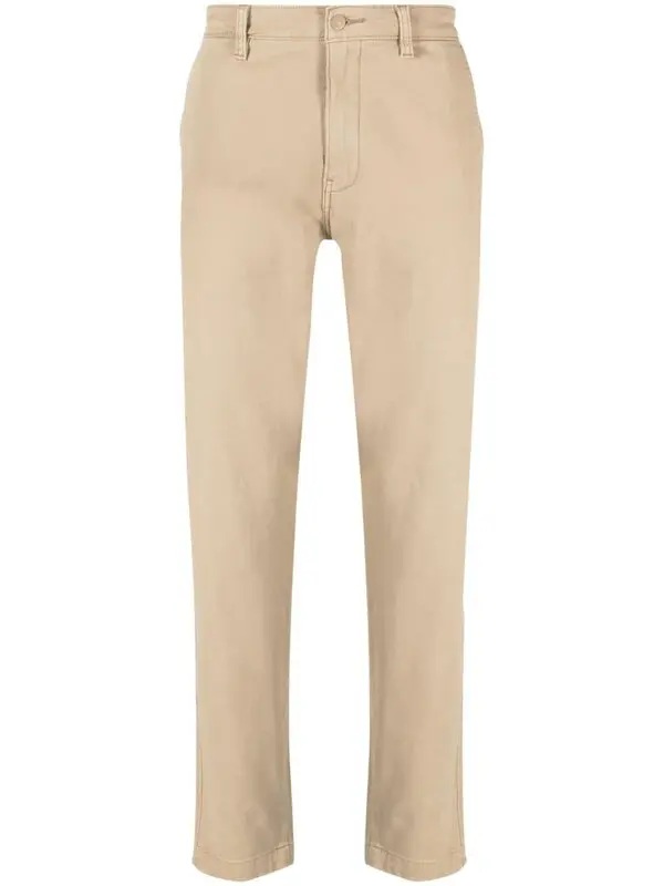 LEVI'S Logo-patch Chino Trousers - Brown