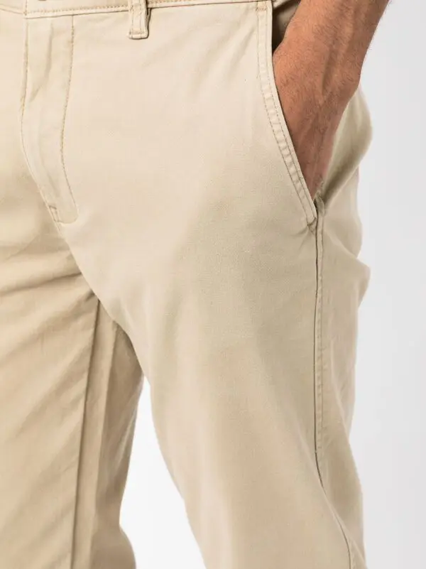 LEVI'S Logo-patch Chino Trousers - Brown